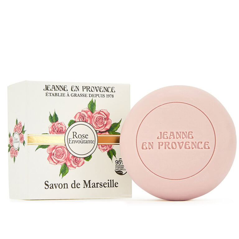 Savon Solide Rose Envoûtante Jeanne en Provence